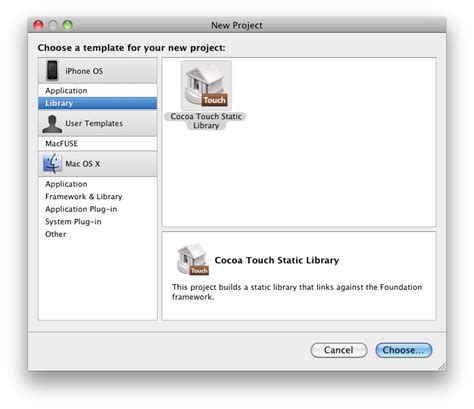 Universal Static Libraries Cocoanetics