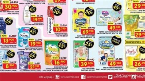 Promo Superindo Hari Ini Belanja Deterjan Dan Pewangi Pakaian Ada Diskon Hingga 45 Persen