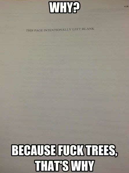 Fuck Trees Meme Guy