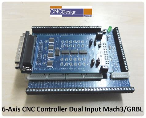 6 Axis Dual Mach3 Grbl Cnc Controller Cnc Design Limited
