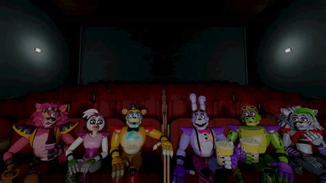 Sfm Fnaf The Glamrock Animatronics In The Cinema By Mauricio2006 On Deviantart