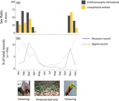 A The Sex Ratio Male Of Records Was Broken Up By Month And Download Scientific Diagram