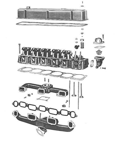 Car Engine Exploded View Diagram