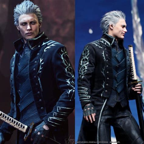 Devil May Cry 5 Vergil Cosplay Costume Etsy