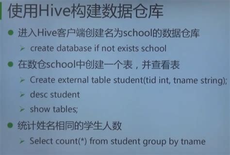 如何用hive搭建数据仓库使用hive建立医疗数据仓库 Csdn博客