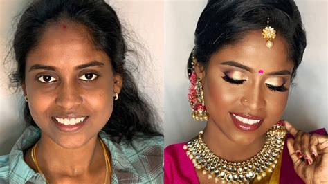 Bridal Makeup For Dark Skin South Indian Saubhaya Makeup
