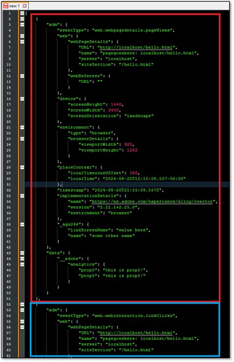 a quick er look at your aep web sdk payloads adobe experience league