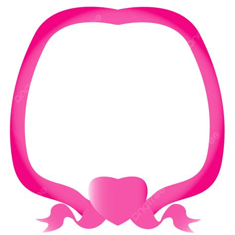 발렌타인 리본 마음 분홍색 꼬챙이 Png 일러스트 및 벡터 에 대한 무료 다운로드 Pngtree