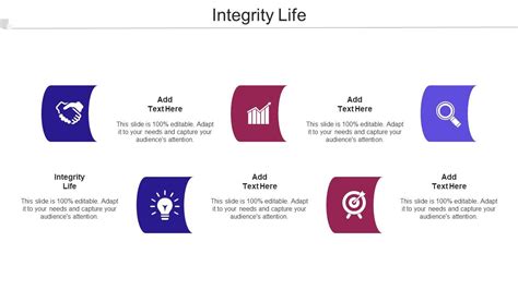 Integrity Life Ppt Powerpoint Presentation Gallery Graphics Tutorials Cpb Presentation