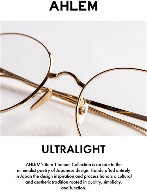 Ahlem A Closer Look Our Beta Titanium Frames Milled Ahlem A Closer Look Our Beta Titanium Frames Milled