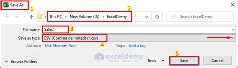 Save Excel As Csv With Double Quotes 3 Simplest Methods Exceldemy