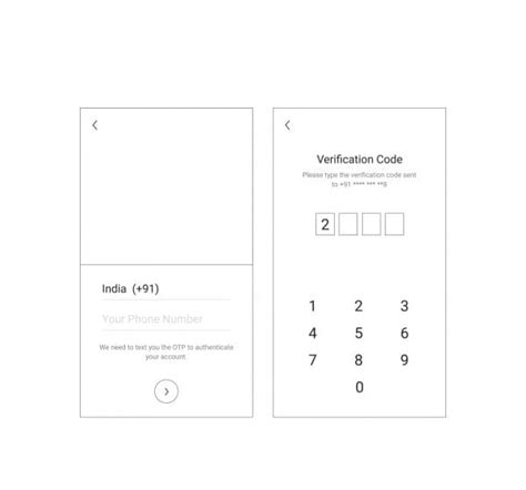 otp verification ui wireframe cdr eps vector uidownload