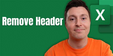 How To Remove A Header In Excel Fast And Easy Spreadsheeto