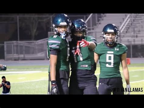 Kaiser High School Football Micd Up Ian Llamas Fontana Ca