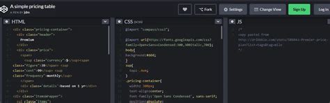 50 Best Price Table Html And Css Templates