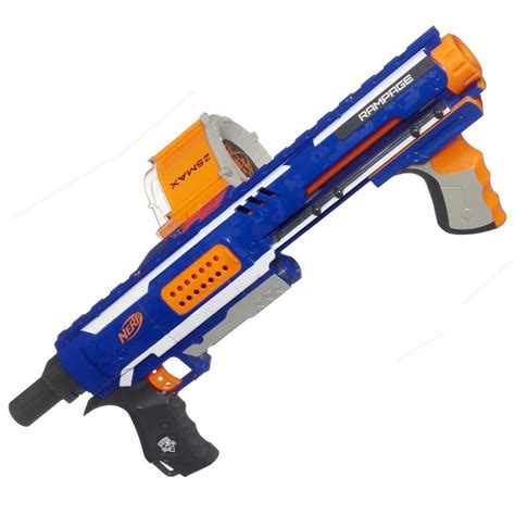 Rampage Raider Nerf N Strike Elite Dart Assault Rifle Nerf Gun