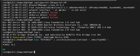 Rm502q Ae Via Pcie No Interfaces Show Up After Software Reboot 5g Module Quectel Forums