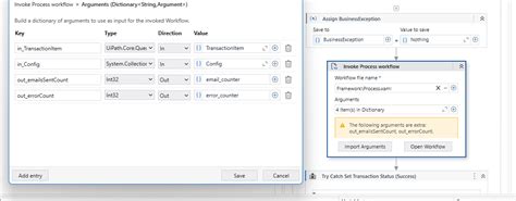 Pass Variable From Process Work Flow To End Process Work Flow In
