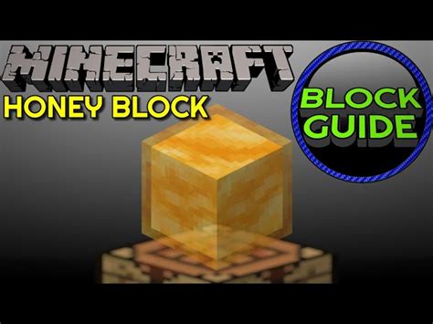 Honey Block In Minecraft Everything Players Need To Know