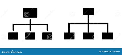 Company Hierarchy 3d Chart Business Organization Structure With People Pictograms Flowchart