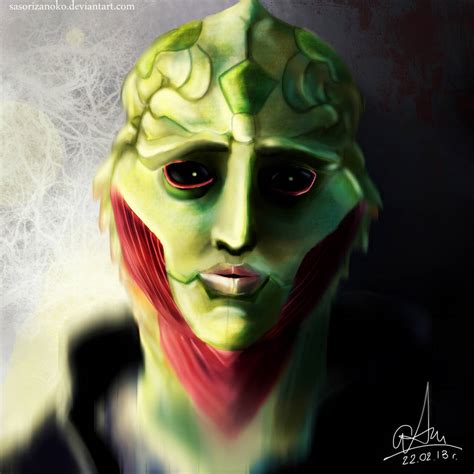 Mass Effect Thane See You Across The Sea Siha By Sasorizanoko On