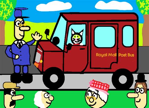 Postman Pats Post Bus By Jdl2016 On Deviantart
