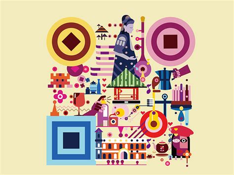 art qr code design by minor on dribbble