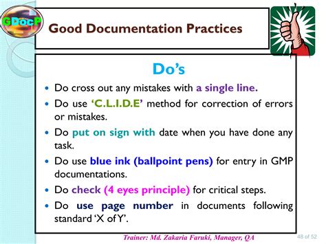 Good Documentation Practice Gdocppdf Good Documentation Practice Gdocppdf