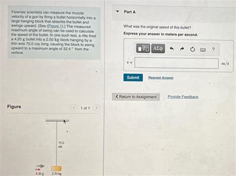 Solved Forensic Scientists Can Measure The Muzzle Part A Chegg Com