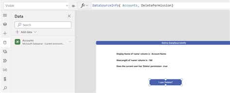 Power Fx Datasourceinfo Function Rajeev Pentyala Technical Blog