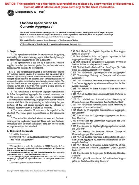 Astm C33 Pdf Construction Aggregate Coke Fuel