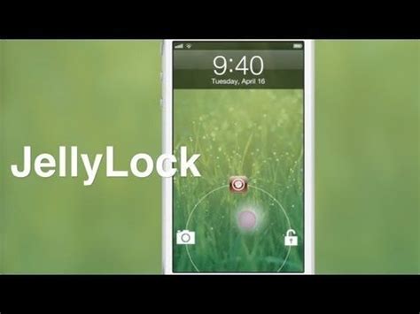 JellyLock Android Jelly Bean Lock Screen For IPhone