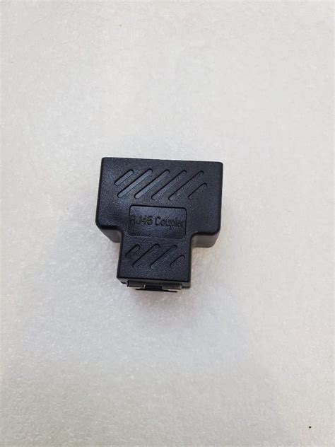 One Rj45 Female Input To 2 Rj45 Female Output Rj45 Splitter Ethernet Lan Connector Extender