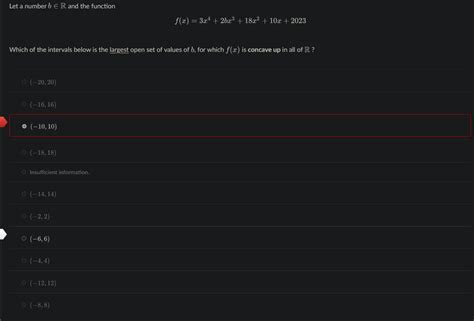 Solved Let A Number BR And The Function Chegg Com