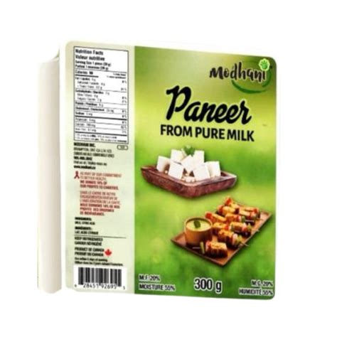 Regular Paneer 300gms Modhani Dairy Canada