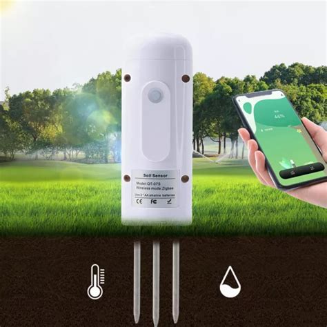WIRELESS SMART ZIGBEE Soil Tester Durable Soil Moisture Meter Soil Water Monitor