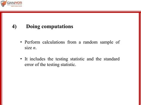 Statistical Inference Concept Procedure Of Hypothesis Testing Ppt