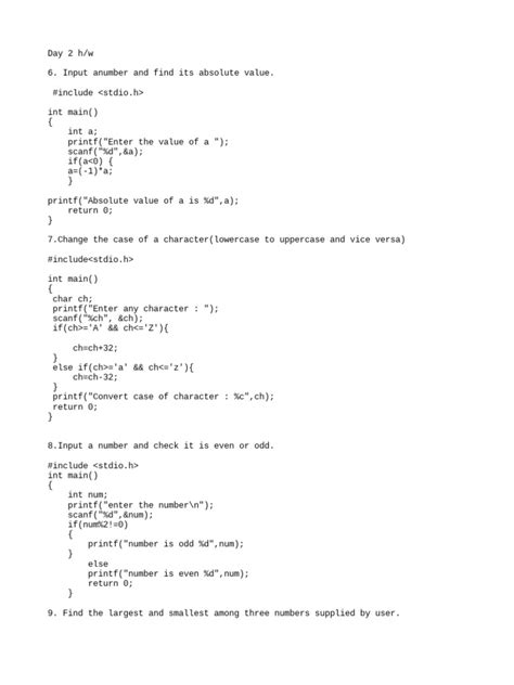 day 2 c pdf algorithms applied mathematics
