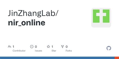 Github Jinzhanglabnironline