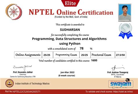 Sudharsan N V On Linkedin Im Happy To Share That Ive Obtained A New