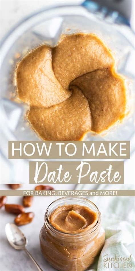 Date Paste Sunkissed Kitchen