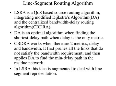 Ppt Topology Aggregation And Routing In Bandwidth Delay Sensitive
