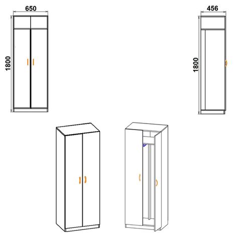 Шафа для одягу Компаніт 1 дуб сонома купити онлайн на Rozetka