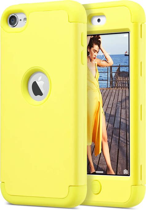Ulak Compatible With Ipod Touch 7 6 5 Case Heavy Duty High Impact Shockproof