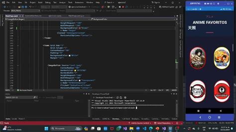 3 Ejercicio 3 Xamarin Y C Con Control Gridlayout Mi Lista De
