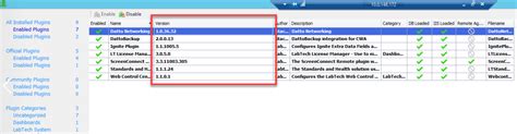 How Do I Check The Version Of My Connectwise Automate Plugins