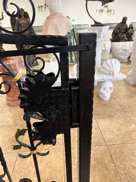 Handmade Wrought Iron Entry Gate Cs541 Etsy