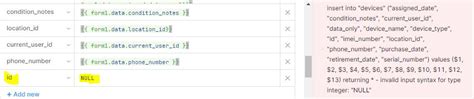 retool database insert from form primary key errors 💬 queries and