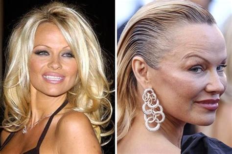 Pamela Anderson Then And Now Pamela Anderson Tattoos Pamela Anderson