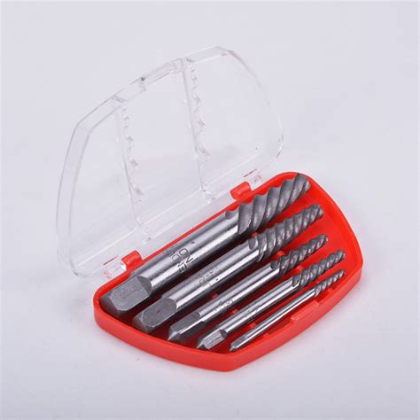 Endura力易得断丝取出器e0208断头螺丝取出器反牙丝锥5件装正品虎窝淘